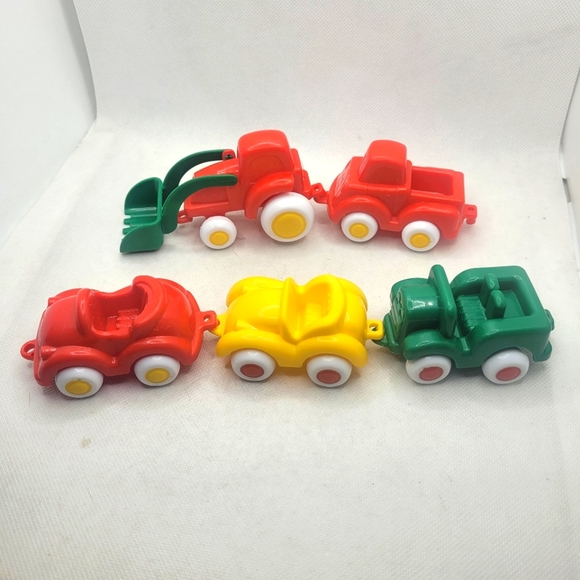 Viking | Toys | Viking Toys Sweden Soft Plastic Cars Trucks Tractor Lot ...